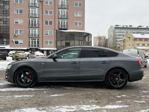 Brown Audi A5 Sportback 2013 in Vilnius, with an engine capacity of 2.97 L and mileage of 186 thousand km for 10500 €, photo 8 on AUTOMOTO.COM.LV