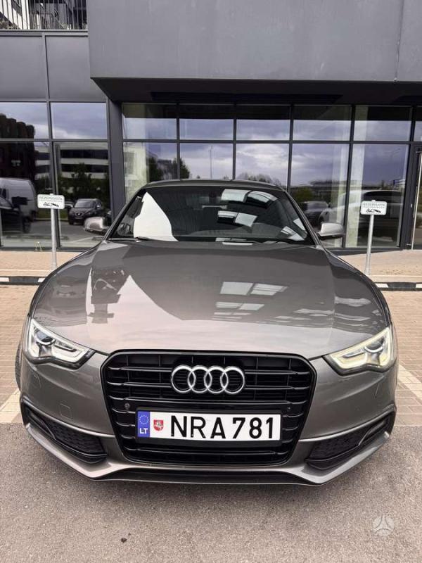 Brown Audi A5 Sportback 2013 in Vilnius, with an engine capacity of 1.97 L and mileage of 231 thousand km for 9700 €, photo 3 on AUTOMOTO.COM.LV