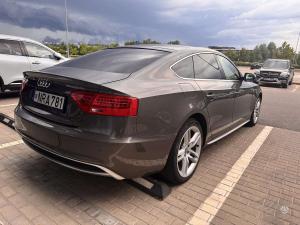 Brown Audi A5 Sportback 2013 in Vilnius, with an engine capacity of 1.97 L and mileage of 231 thousand km for 9700 €, photo 7 on AUTOMOTO.COM.LV