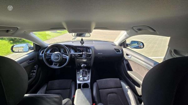 Brown Audi A5 Sportback 2013 in Kaunas, with an engine capacity of 2.97 L and mileage of 212 thousand km for 12000 €, photo 9 on AUTOMOTO.COM.LV