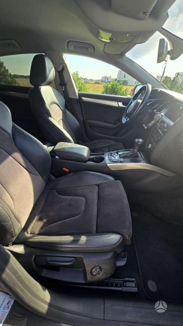 Brown Audi A5 Sportback 2013 in Kaunas, with an engine capacity of 2.97 L and mileage of 212 thousand km for 12000 €, photo 10 on AUTOMOTO.COM.LV