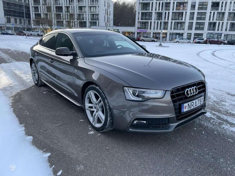 Коричневый Ауди A5 Sportback 2014 в Вильнюс, объемом двигателя 2.00 л и пробегом 230 тыс. км за 10400 €, фото 5 на AUTOMOTO.COM.LV