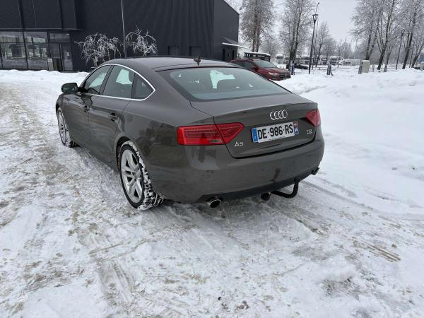 Brūns Audi A5 Sportback 2014 Kauņa, ar dzinēja tilpumu 2.97 L un nobraukumu 240 tūkst. km par 10300 €, foto 5 vietnē AUTOMOTO.COM.LV