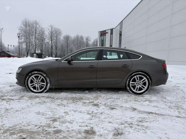Brūns Audi A5 Sportback 2014 Kauņa, ar dzinēja tilpumu 2.97 L un nobraukumu 240 tūkst. km par 10300 €, foto 6 vietnē AUTOMOTO.COM.LV