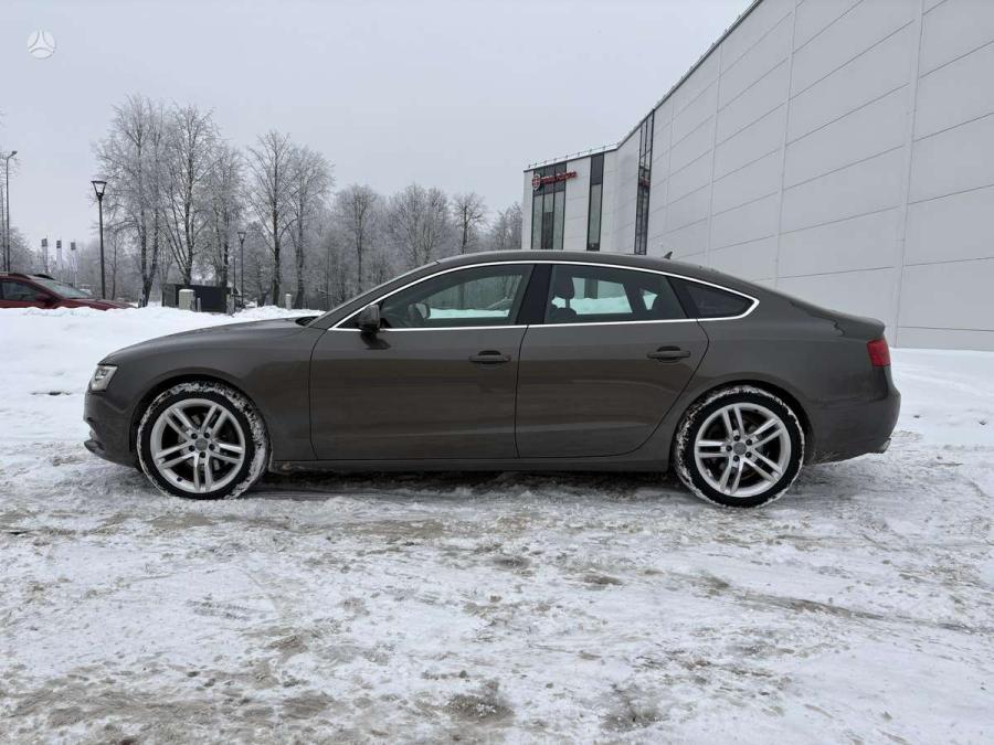 Brūns Audi A5 Sportback 2014 Kauņa, ar dzinēja tilpumu 2.97 L un nobraukumu 240 tūkst. km par 10300 €, foto 6 vietnē AUTOMOTO.COM.LV