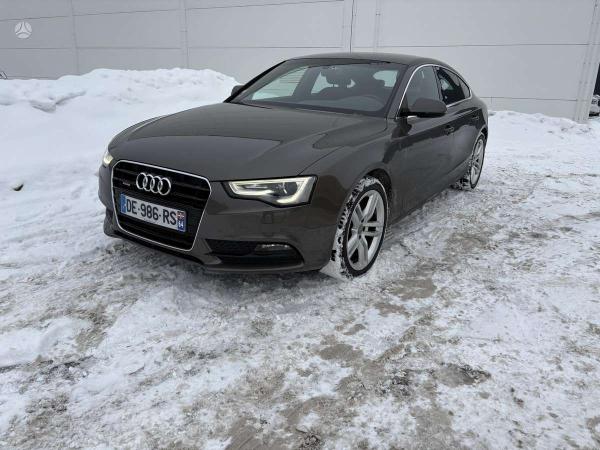 Brūns Audi A5 Sportback 2014 Kauņa, ar dzinēja tilpumu 2.97 L un nobraukumu 240 tūkst. km par 10300 €, foto 8 vietnē AUTOMOTO.COM.LV