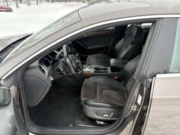 Brown Audi A5 Sportback 2014 in Kaunas, with an engine capacity of 2.97 L and mileage of 240 thousand km for 10300 €, photo 11 on AUTOMOTO.COM.LV