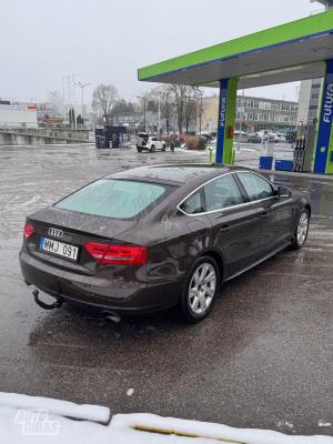 Brown Audi A5 Sportback 2011 in Vilnius, with an engine capacity of 2.00 L and mileage of 270 thousand km for 7800 €, photo 4 on AUTOMOTO.COM.LV