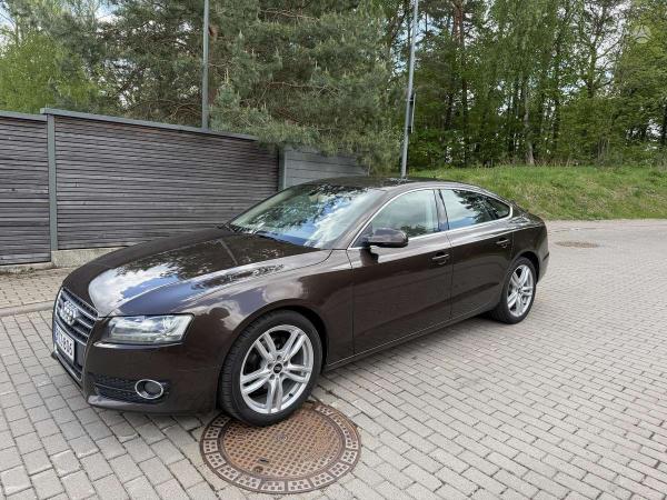 Коричневый Ауди A5 Sportback 2011 в Вильнюс, объемом двигателя 2.00 л и пробегом 233 тыс. км за 6700 €, фото 6 на AUTOMOTO.COM.LV