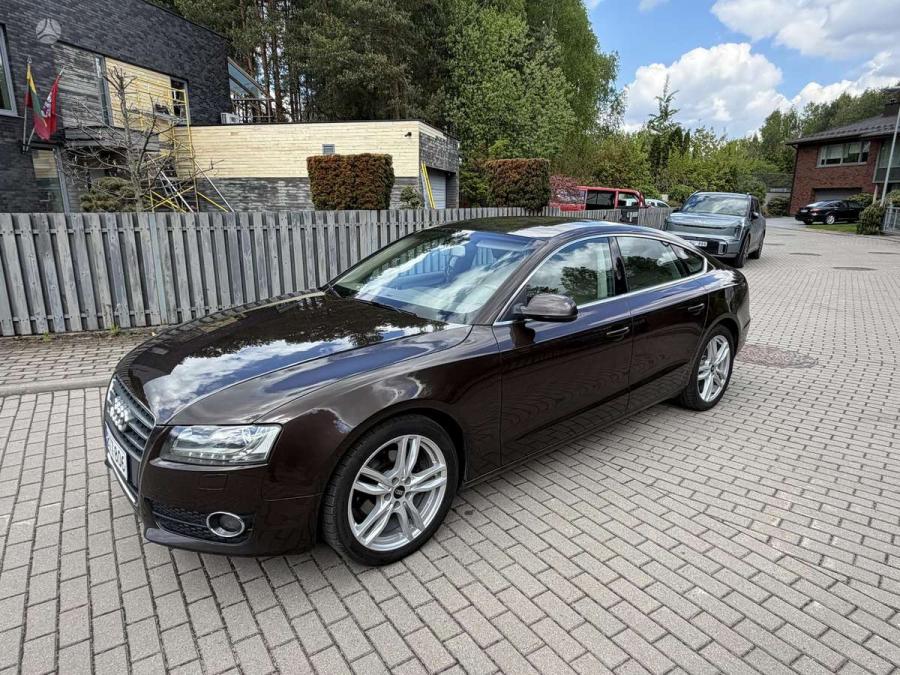 Brūns Audi A5 Sportback 2012 Viļņa, ar dzinēja tilpumu 2.00 L un nobraukumu 234 tūkst. km par 6900 €, foto 12 vietnē AUTOMOTO.COM.LV