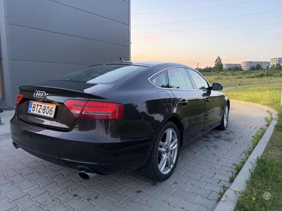 Коричневый Ауди A5 Sportback 2012 в Вильнюс, объемом двигателя 2.00 л и пробегом 234 тыс. км за 6900 €, фото 4 на AUTOMOTO.COM.LV