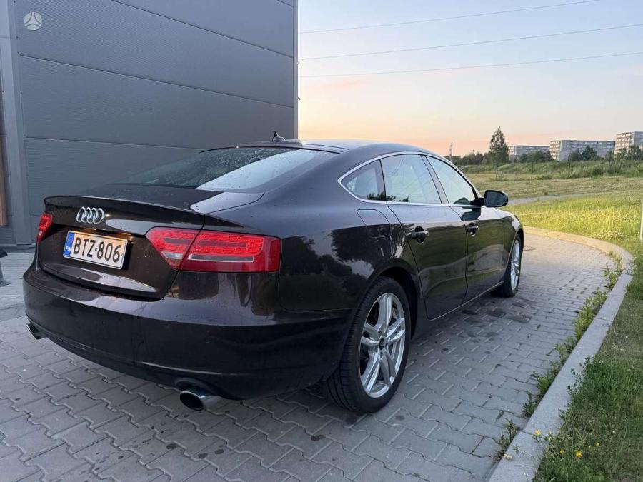 Brūns Audi A5 Sportback 2012 Viļņa, ar dzinēja tilpumu 2.00 L un nobraukumu 234 tūkst. km par 6900 €, foto 7 vietnē AUTOMOTO.COM.LV