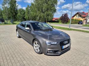 Brown Audi A5 Sportback 2012 in Vilnius, with an engine capacity of 1.97 L and mileage of 307 thousand km for 8500 €, photo  on AUTOMOTO.COM.LV