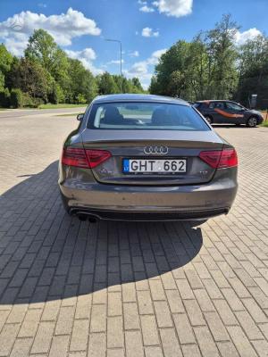Brown Audi A5 Sportback 2012 in Vilnius, with an engine capacity of 1.97 L and mileage of 307 thousand km for 8500 €, photo 5 on AUTOMOTO.COM.LV