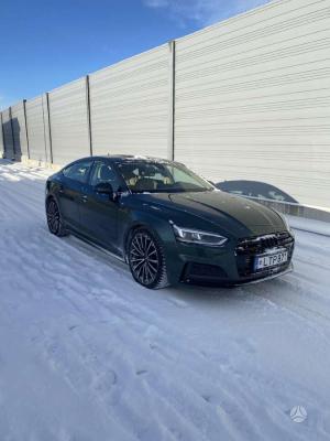 Zaļš Audi A5 Sportback 2019 Panevēža, ar dzinēja tilpumu 1.98 L un nobraukumu 108 tūkst. km par 22800 €, foto 2 vietnē AUTOMOTO.COM.LV