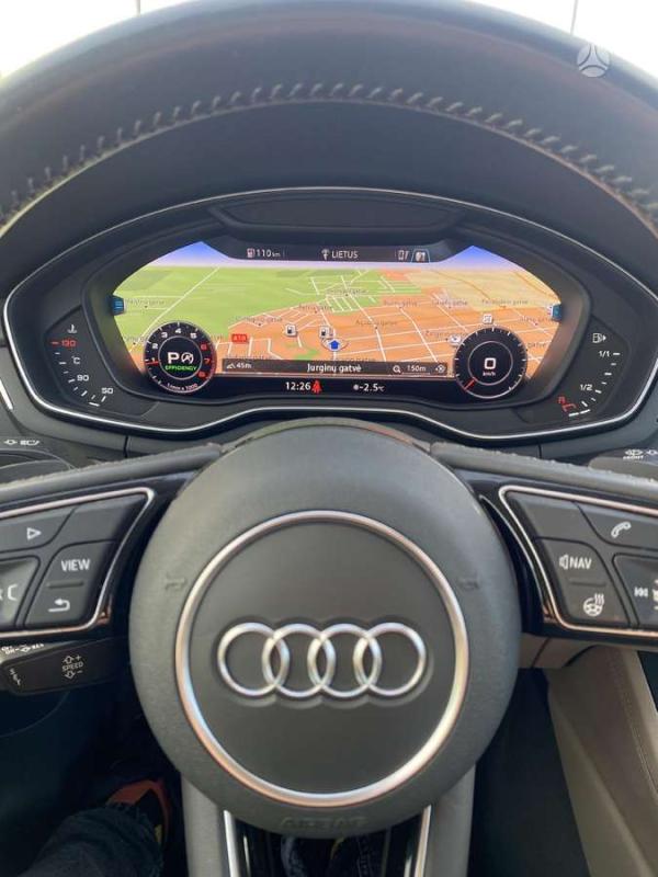 Green Audi A5 Sportback 2019 in Panevezys, with an engine capacity of 1.98 L and mileage of 108 thousand km for 22800 €, photo 10 on AUTOMOTO.COM.LV