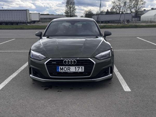 Zaļš Audi A5 Sportback 2020 Kauņa, ar dzinēja tilpumu 3.00 L un nobraukumu 109 tūkst. km par 32200 €, foto 2 vietnē AUTOMOTO.COM.LV