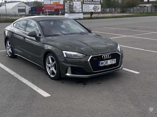 Zaļš Audi A5 Sportback 2020 Kauņa, ar dzinēja tilpumu 3.00 L un nobraukumu 109 tūkst. km par 32200 €, foto 3 vietnē AUTOMOTO.COM.LV