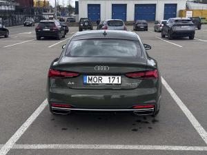 Green Audi A5 Sportback 2020 in Kaunas, with an engine capacity of 3.00 L and mileage of 109 thousand km for 32200 €, photo 10 on AUTOMOTO.COM.LV