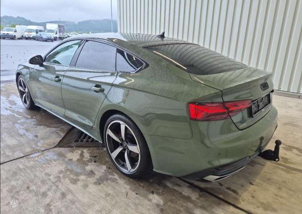 Зеленый Ауди A5 Sportback 2024 в Клайпеда, объемом двигателя 1.97 л и пробегом 64 тыс. км за 11300 €, фото 2 на AUTOMOTO.COM.LV