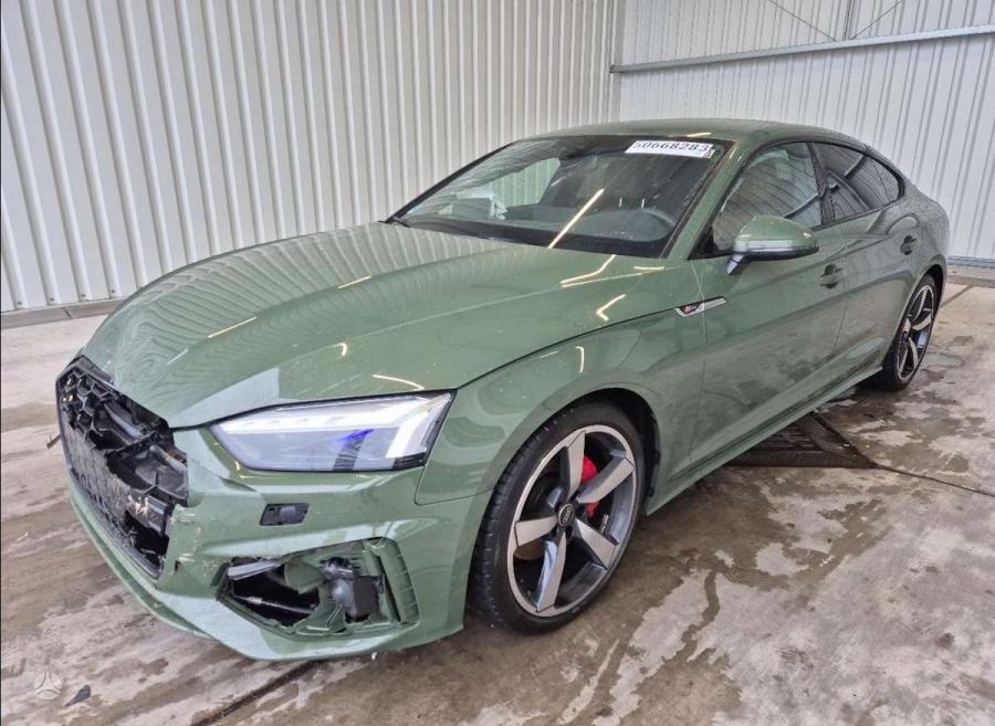 Зеленый Ауди A5 Sportback 2024 в Клайпеда, объемом двигателя 1.97 л и пробегом 64 тыс. км за 11300 €, фото 4 на AUTOMOTO.COM.LV