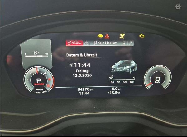 Зеленый Ауди A5 Sportback 2024 в Клайпеда, объемом двигателя 1.97 л и пробегом 64 тыс. км за 11300 €, фото 7 на AUTOMOTO.COM.LV