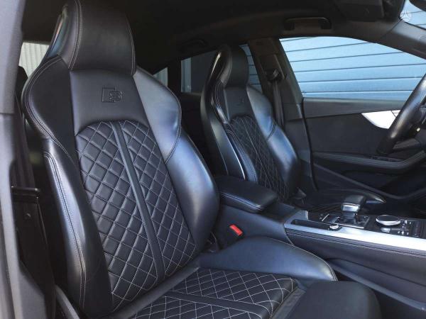 Pelēks Audi A5 Sportback 2017 Kauņa, ar dzinēja tilpumu 2.00 L un nobraukumu 269 tūkst. km par 16999 €, foto 4 vietnē AUTOMOTO.COM.LV