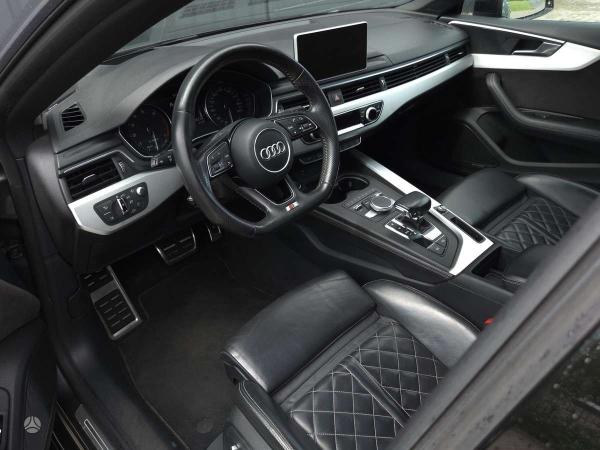 Pelēks Audi A5 Sportback 2017 Kauņa, ar dzinēja tilpumu 2.00 L un nobraukumu 269 tūkst. km par 16999 €, foto 9 vietnē AUTOMOTO.COM.LV
