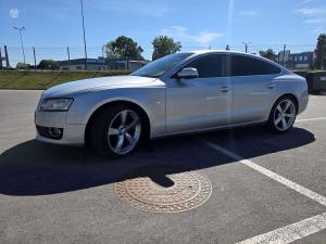 Grey Audi A5 Sportback 2009 in Kretinga, with an engine capacity of 2.70 L and mileage of 276 thousand km for 7600 €, photo 3 on AUTOMOTO.COM.LV