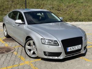 Серый Ауди A5 Sportback 2009 в Вильнюс, объемом двигателя 2.97 л и пробегом 357 тыс. км за 5000 €, фото  на AUTOMOTO.COM.LV