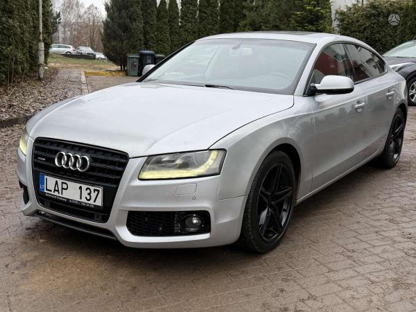 Серый Ауди A5 Sportback 2010 в Мариямполе, объемом двигателя 2.97 л и пробегом 345 тыс. км за 5900 €, фото 1 на AUTOMOTO.COM.LV