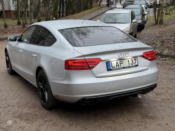 Серый Ауди A5 Sportback 2010 в Мариямполе, объемом двигателя 2.97 л и пробегом 345 тыс. км за 5900 €, фото 5 на AUTOMOTO.COM.LV