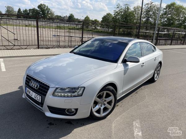 Grey Audi A5 Sportback 2010 in Klaipeda, with an engine capacity of 2.70 L and mileage of 320 thousand km for 7700 €, photo 1 on AUTOMOTO.COM.LV