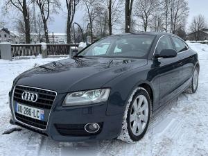 Pelēks Audi A5 Sportback 2010 Tauragė, ar dzinēja tilpumu 1.97 L un nobraukumu 292 tūkst. km par 6250 €, foto  vietnē AUTOMOTO.COM.LV