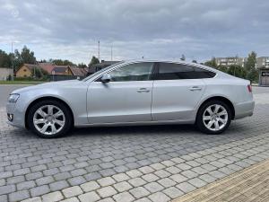 Grey Audi A5 Sportback 2010 in Vilnius, with an engine capacity of 1.98 L and mileage of 300 thousand km for 3500 €, photo 10 on AUTOMOTO.COM.LV
