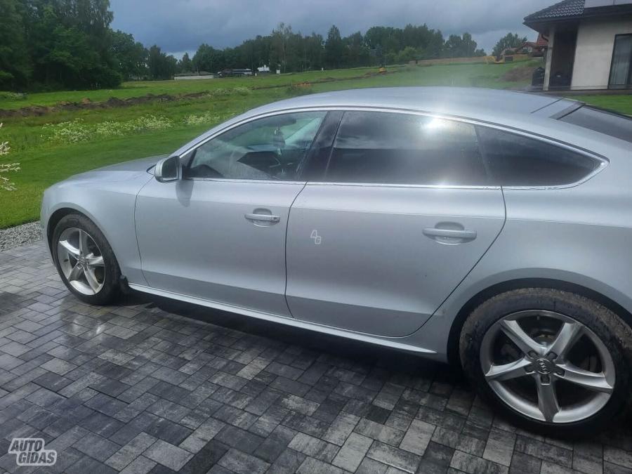 Серый Ауди A5 Sportback 2011 в Плунге, объемом двигателя 2.00 л и пробегом 275 тыс. км за 3500 €, фото 3 на AUTOMOTO.COM.LV