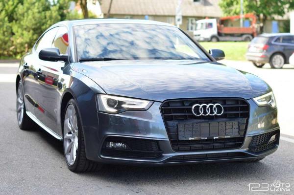 Grey Audi A5 Sportback 2012 in Kretinga, with an engine capacity of 3.00 L and mileage of 264 thousand km for 10450 €, photo 4 on AUTOMOTO.COM.LV
