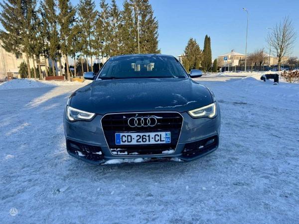 Grey Audi A5 Sportback 2012 in Taurage, with an engine capacity of 1.97 L and mileage of 240 thousand km for 8800 €, photo 2 on AUTOMOTO.COM.LV