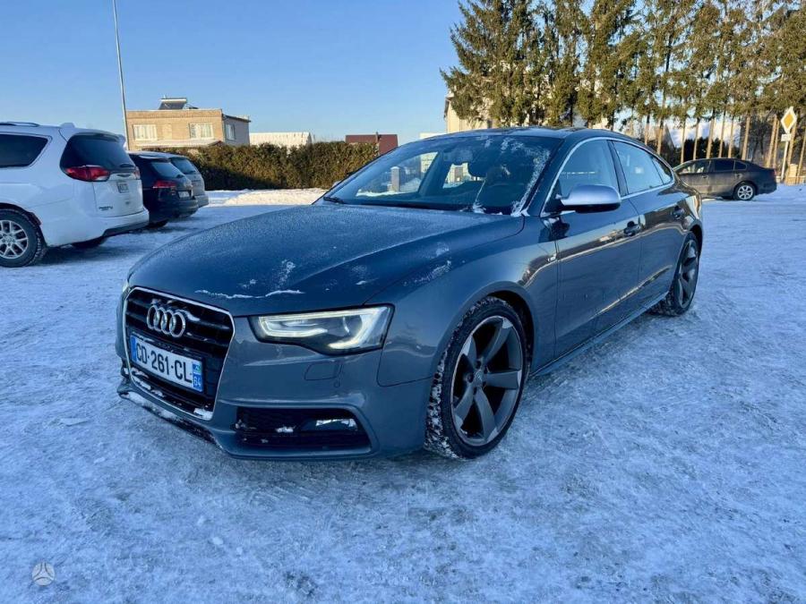 Серый Ауди A5 Sportback 2012 в Таураге, объемом двигателя 1.97 л и пробегом 240 тыс. км за 8800 €, фото 3 на AUTOMOTO.COM.LV