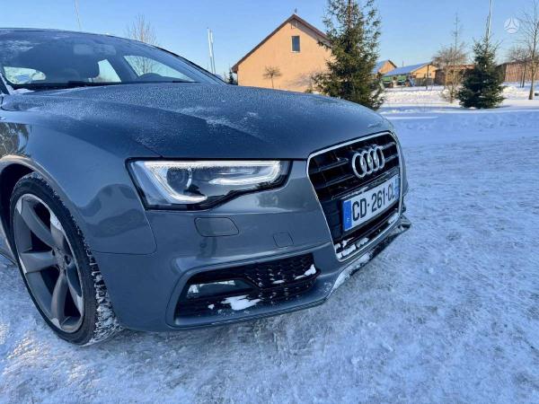 Grey Audi A5 Sportback 2012 in Taurage, with an engine capacity of 1.97 L and mileage of 240 thousand km for 8800 €, photo 6 on AUTOMOTO.COM.LV