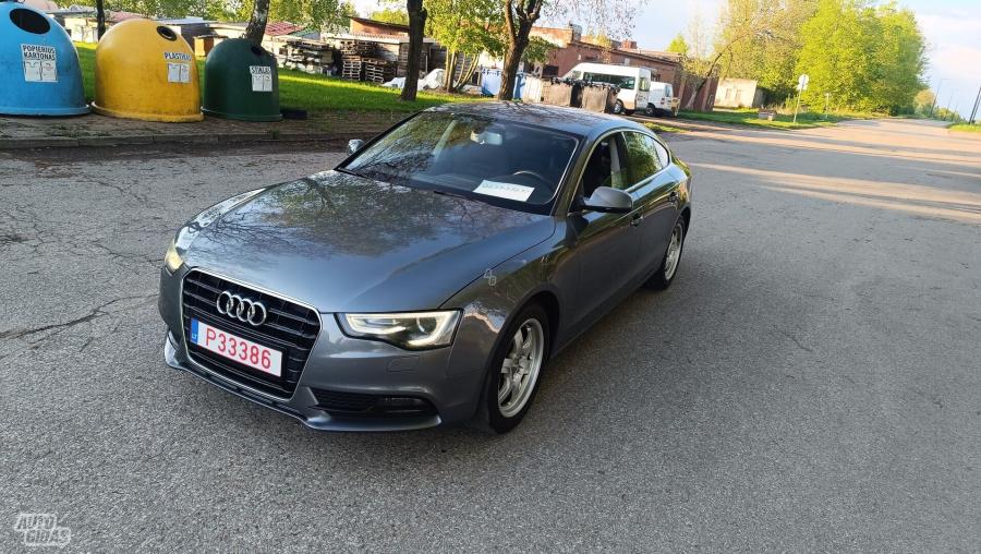 Серый Ауди A5 Sportback 2012 в Алитус, объемом двигателя 1.80 л и пробегом 269 тыс. км за 6950 €, фото 3 на AUTOMOTO.COM.LV