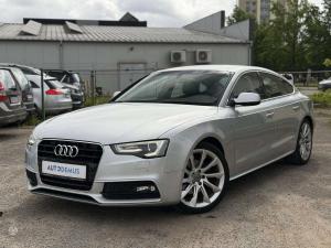 Grey Audi A5 Sportback 2012 in Mazeikiai, with an engine capacity of 1.80 L and mileage of 225 thousand km for 9900 €, photo  on AUTOMOTO.COM.LV