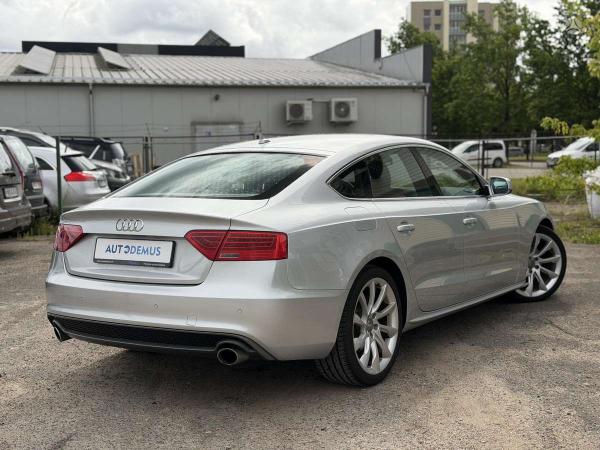 Grey Audi A5 Sportback 2012 in Mazeikiai, with an engine capacity of 1.80 L and mileage of 225 thousand km for 9900 €, photo 3 on AUTOMOTO.COM.LV