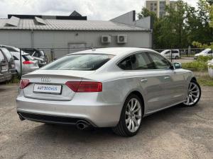 Grey Audi A5 Sportback 2012 in Mazeikiai, with an engine capacity of 1.80 L and mileage of 225 thousand km for 9900 €, photo 4 on AUTOMOTO.COM.LV