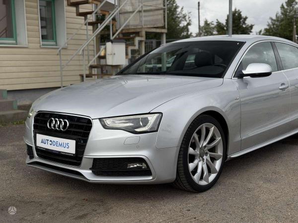 Grey Audi A5 Sportback 2012 in Mazeikiai, with an engine capacity of 1.80 L and mileage of 225 thousand km for 9900 €, photo 5 on AUTOMOTO.COM.LV