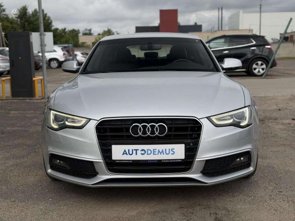 Grey Audi A5 Sportback 2012 in Mazeikiai, with an engine capacity of 1.80 L and mileage of 225 thousand km for 9900 €, photo 6 on AUTOMOTO.COM.LV