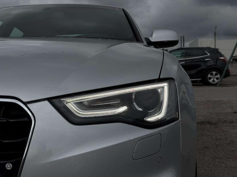 Grey Audi A5 Sportback 2012 in Mazeikiai, with an engine capacity of 1.80 L and mileage of 225 thousand km for 9900 €, photo 13 on AUTOMOTO.COM.LV