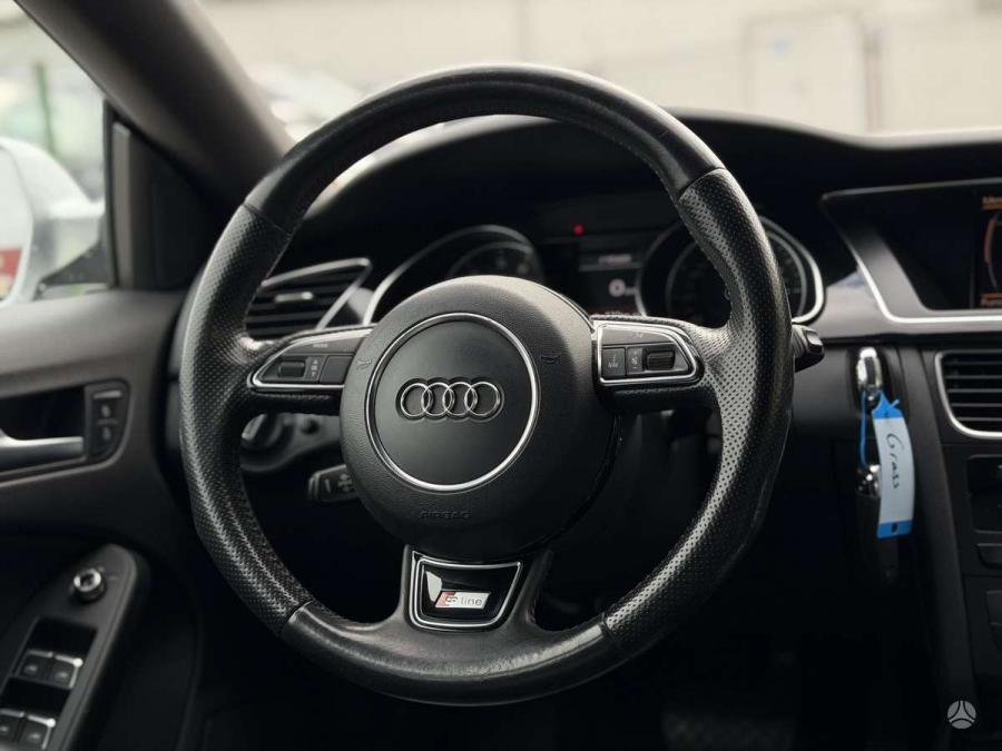 Grey Audi A5 Sportback 2012 in Mazeikiai, with an engine capacity of 1.80 L and mileage of 225 thousand km for 9900 €, photo 23 on AUTOMOTO.COM.LV