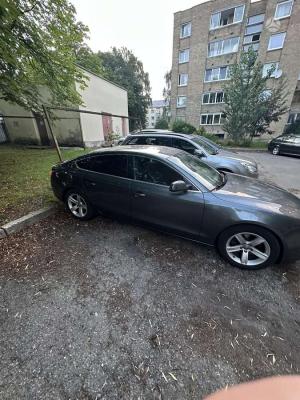 Grey Audi A5 Sportback 2012 in Vilnius, with an engine capacity of 1.80 L and mileage of 217 thousand km for 8200 €, photo 4 on AUTOMOTO.COM.LV