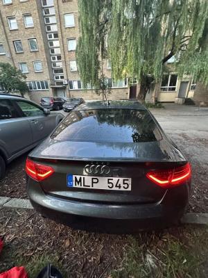Grey Audi A5 Sportback 2012 in Vilnius, with an engine capacity of 1.80 L and mileage of 217 thousand km for 8200 €, photo 5 on AUTOMOTO.COM.LV
